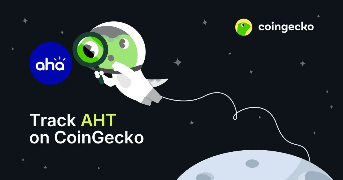 AhaToken Price: AHT Live Price Chart, Market Cap & News Today | CoinGecko