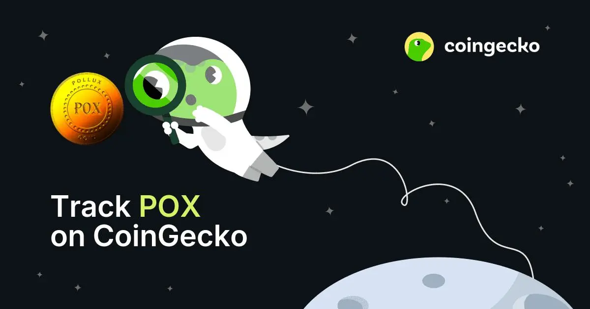 Pollux Coin Price: POX Live Price Chart, Market Cap & News Today ...