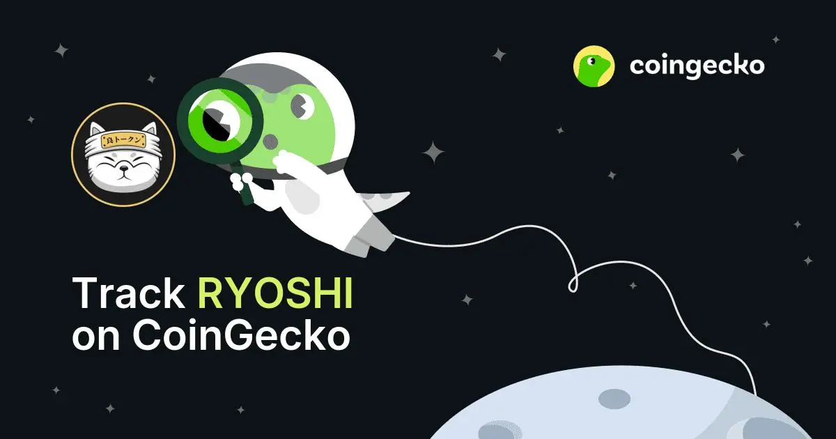 Ryoshi Price: RYOSHI Live Price Chart, Market Cap & News Today | CoinGecko