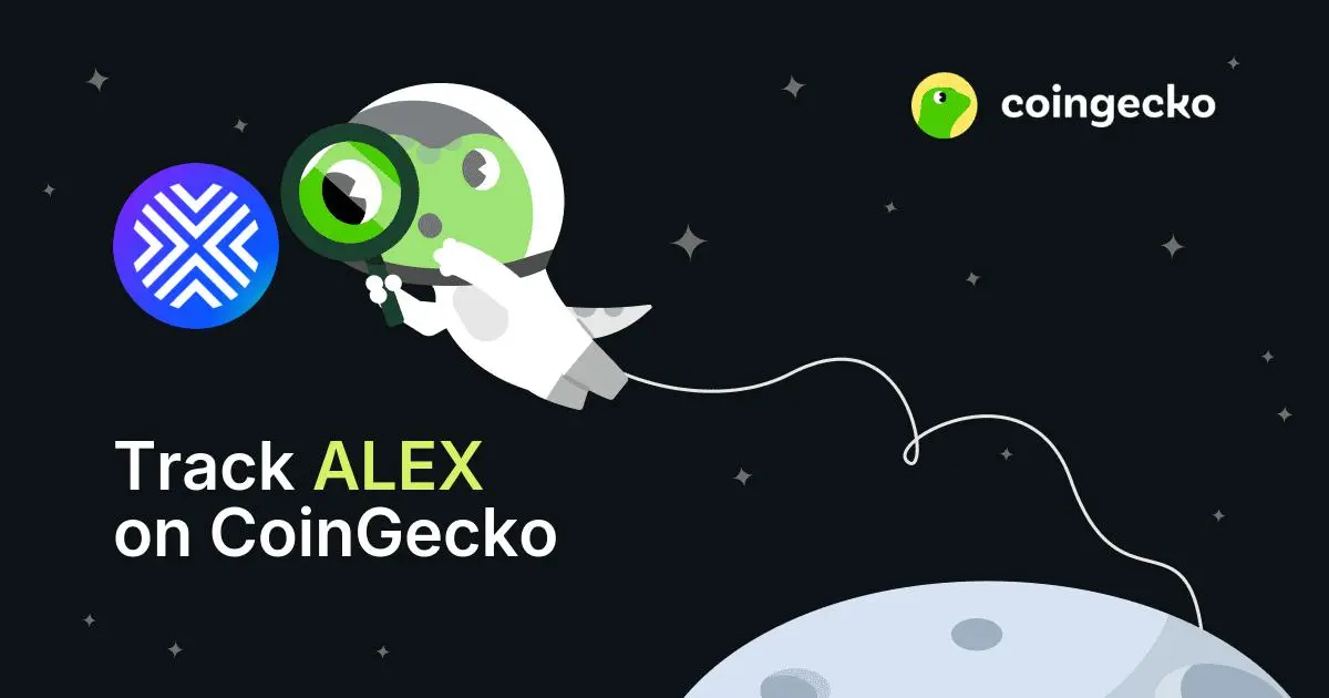 ALEX Lab Price: ALEX Live Price Chart, Market Cap & News Today | CoinGecko