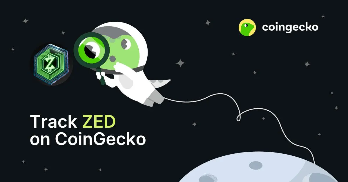 ZED Token Price: ZED Live Price Chart, Market Cap & News Today | CoinGecko