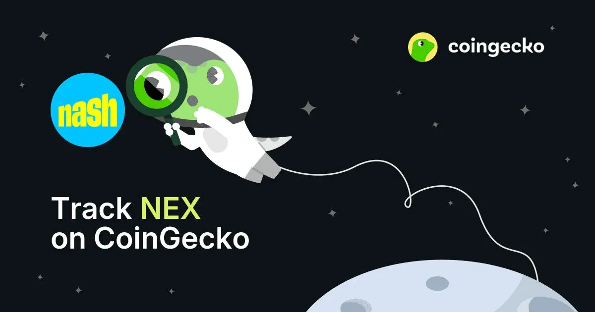 Nash Price: NEX Live Price Chart, Market Cap & News Today | CoinGecko