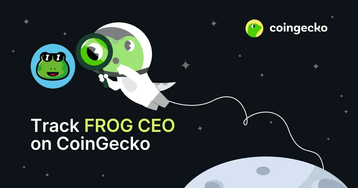 FROG CEO Price: FROG CEO Live Price Chart, Market Cap & News Today ...