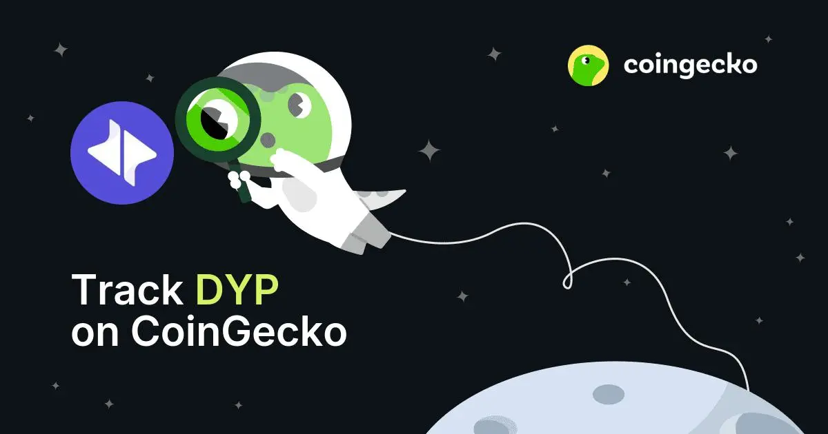 Dypius Price: DYP Live Price Chart, Market Cap & News Today | CoinGecko