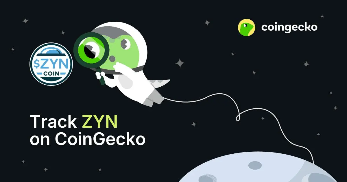 ZynCoin Price: ZYN Live Price Chart, Market Cap & News Today | CoinGecko