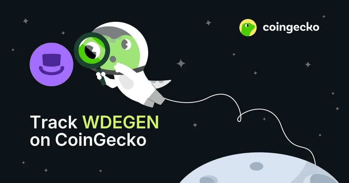 WDEGEN から ETH: Wrapped DEGEN の Ether建て価格 | CoinGecko