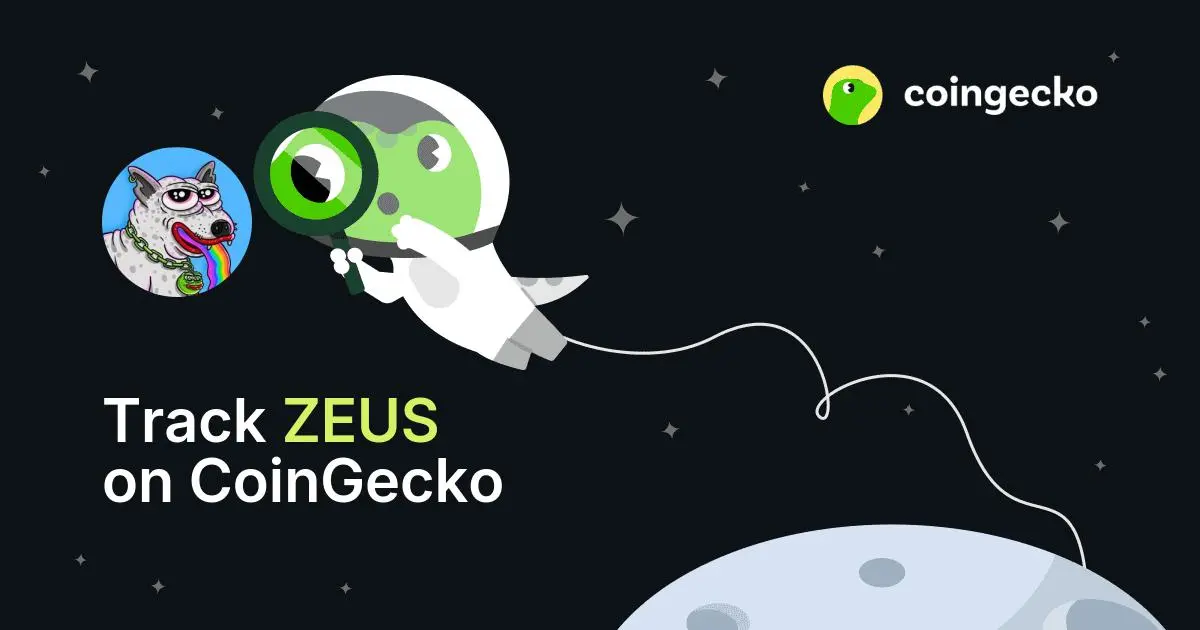 Zeus Price: ZEUS Live Price Chart, Market Cap & News Today | CoinGecko