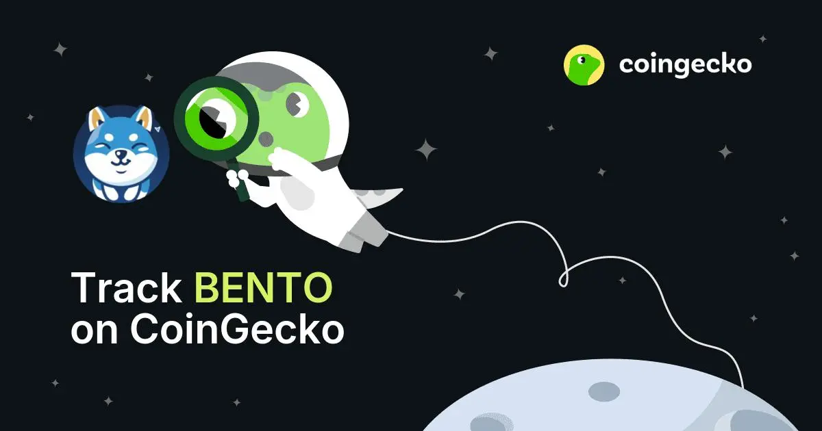 Bento Price: BENTO Live Price Chart, Market Cap & News Today | CoinGecko