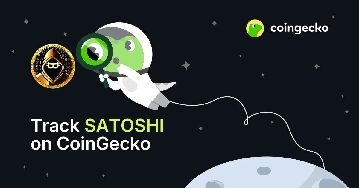 Satoshi Nakamoto Price: SATOSHI Live Price Chart, Market Cap & News ...