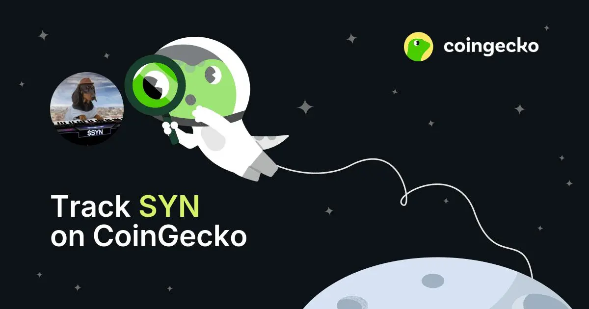 Syn Dog Price: SYN Live Price Chart, Market Cap & News Today | CoinGecko