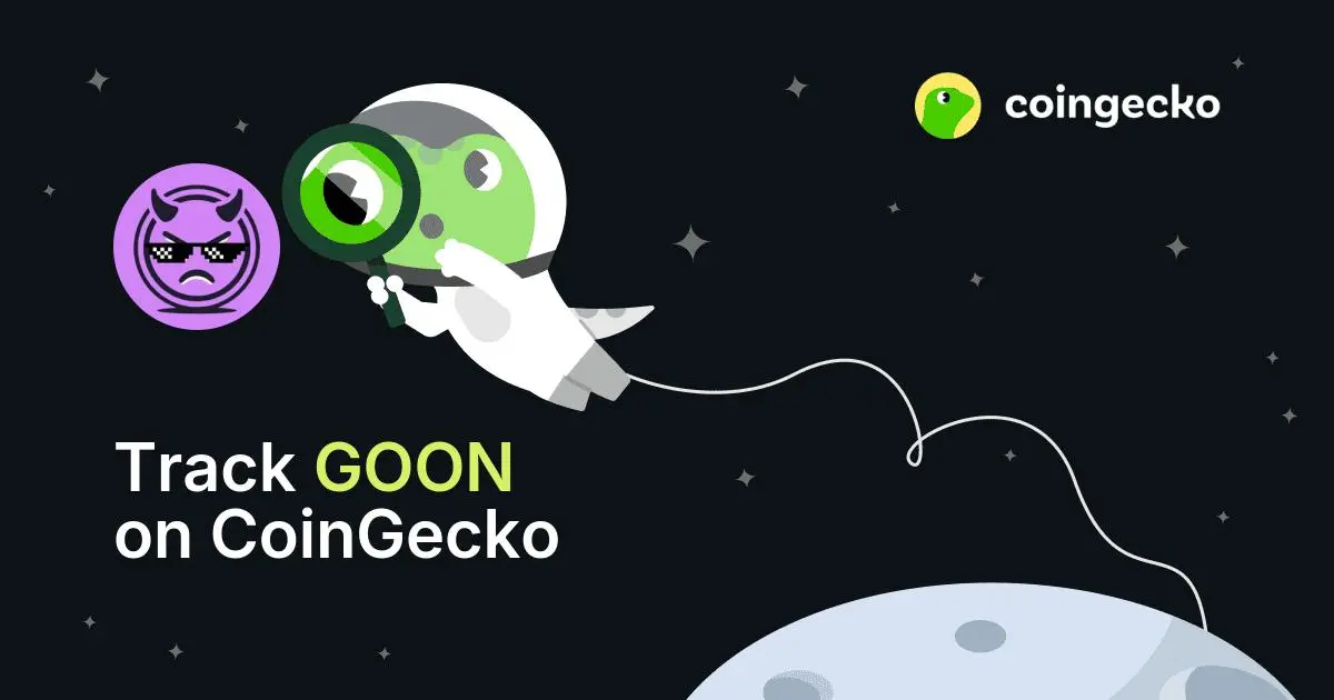 GOON Price: GOON Live Price Chart, Market Cap & News Today | CoinGecko