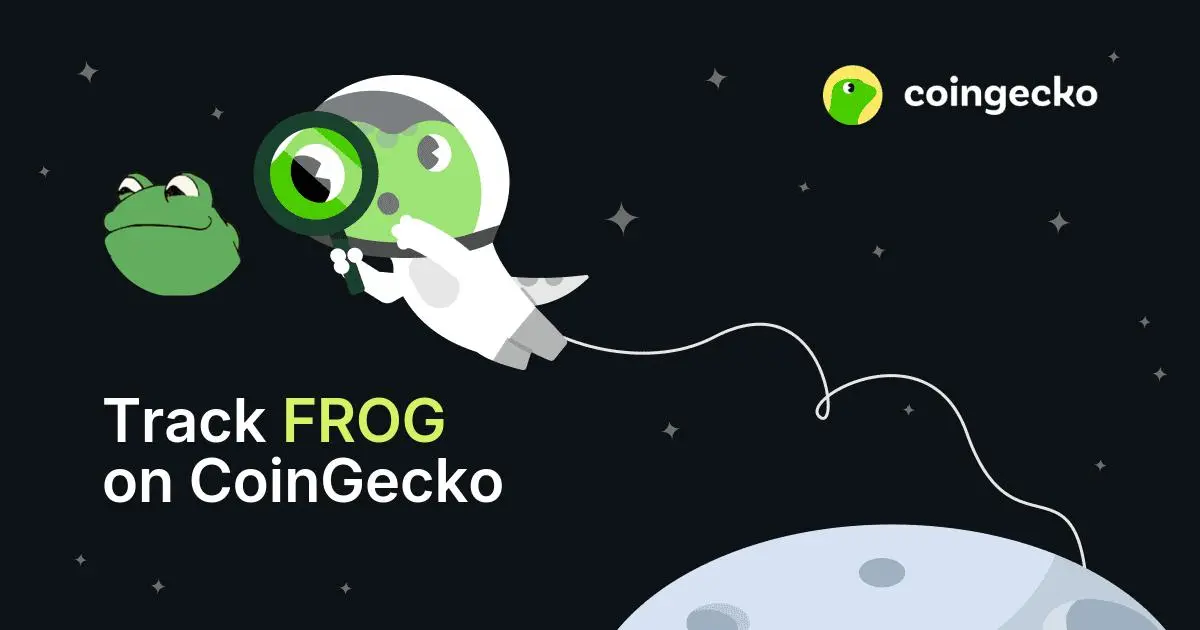 Frog Price: FROG Live Price Chart, Market Cap & News Today | CoinGecko