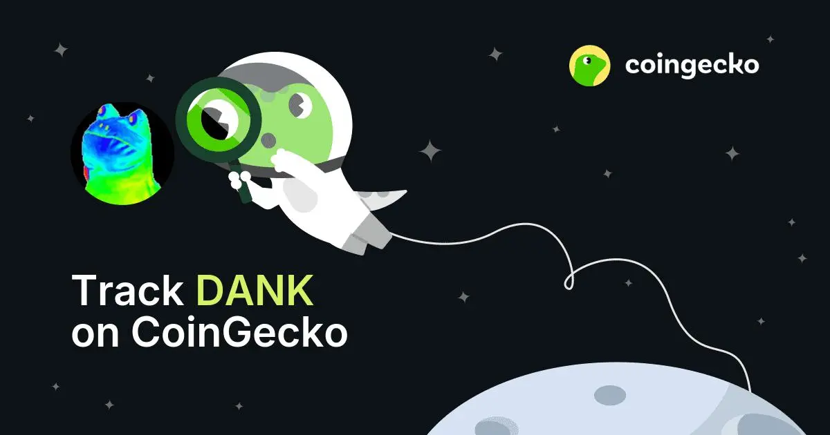 Dank Frog Price: DANK Live Price Chart, Market Cap & News Today | CoinGecko
