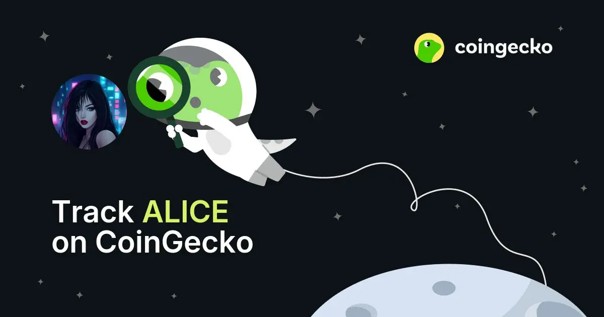 Alice Price: ALICE Live Price Chart, Market Cap & News Today | CoinGecko