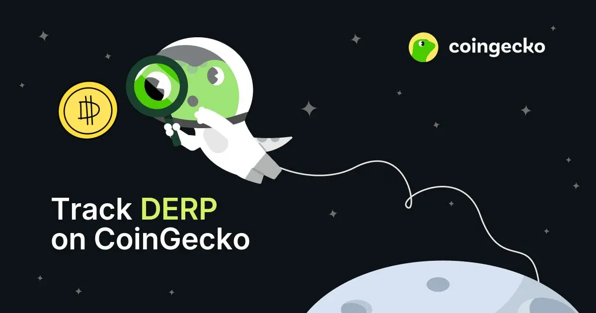 Derp Price: DERP Live Price Chart, Market Cap & News Today | CoinGecko