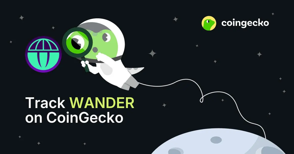 WANDER Price: WANDER Live Price Chart, Market Cap & News Today | CoinGecko