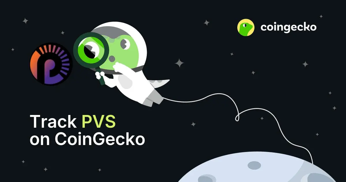 PVS Price: PVS Live Price Chart, Market Cap & News Today | CoinGecko