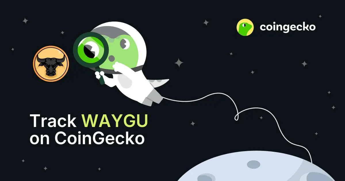 WAYGU a USD: valor de precio de WAYGU CASH hoy en US Dollar | CoinGecko