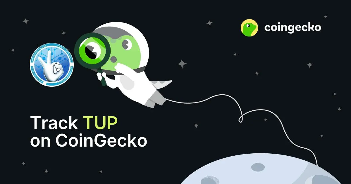 Tenup Price: TUP Live Price Chart, Market Cap & News Today | CoinGecko