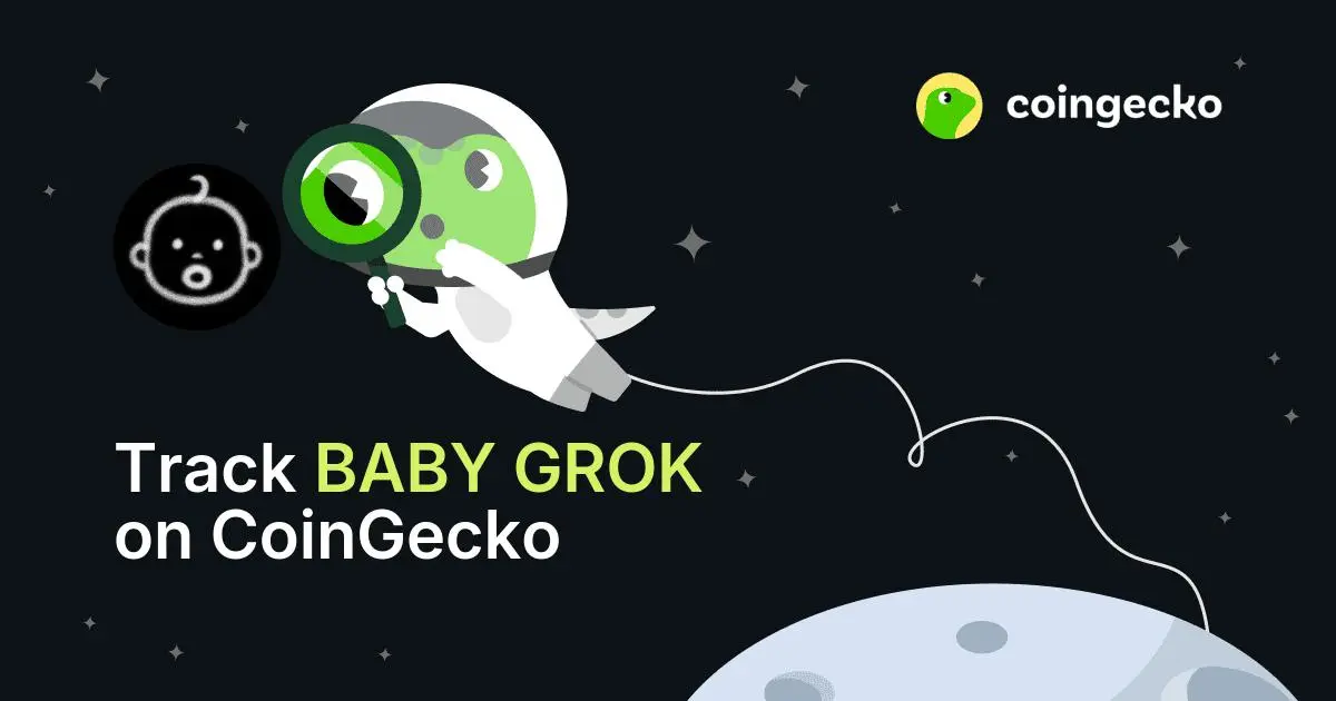 baby grok 価格: BABY GROK ライブ価格チャート、時価総額、今日のニュース | CoinGecko