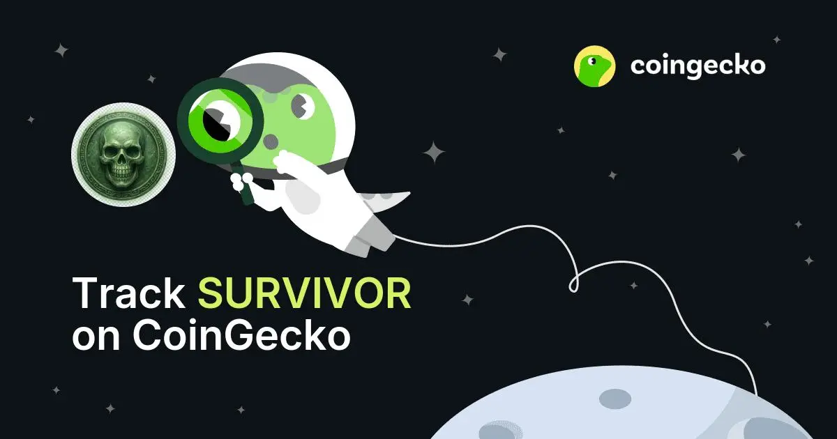 SURVIVOR to GBP: Survivor Price in British Pound Sterling | CoinGecko