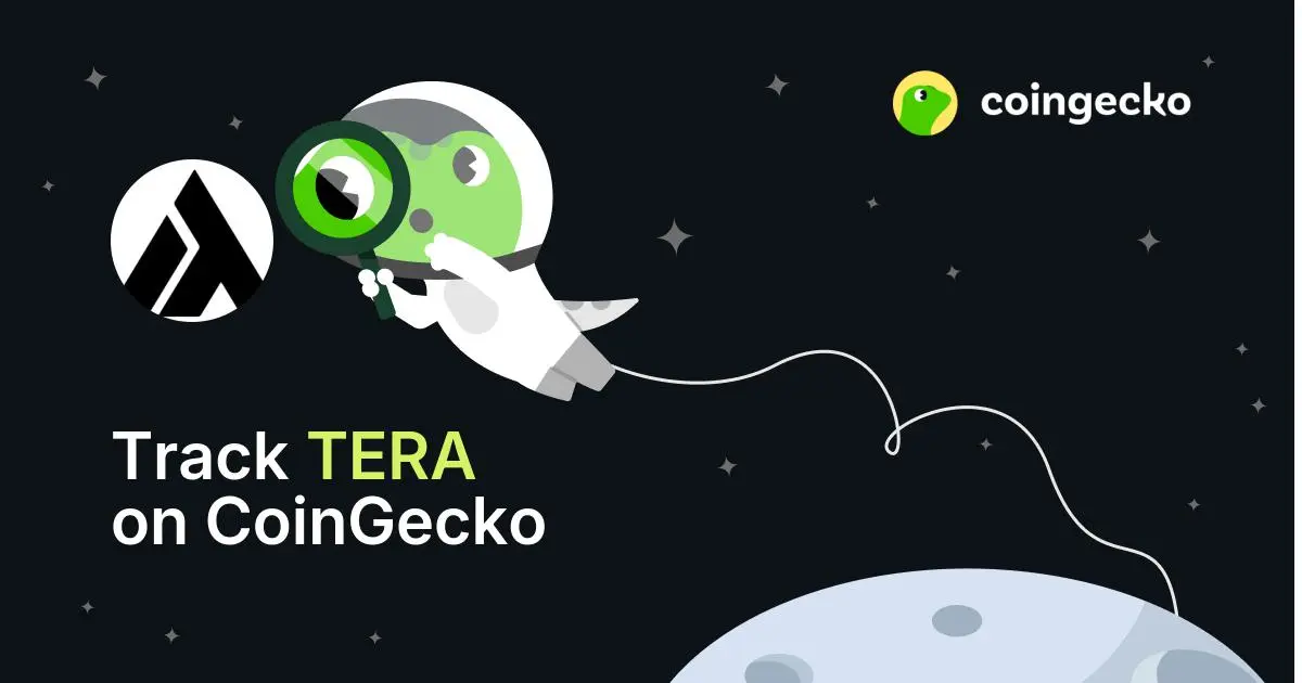TERA Price: TERA Live Price Chart, Market Cap & News Today | CoinGecko