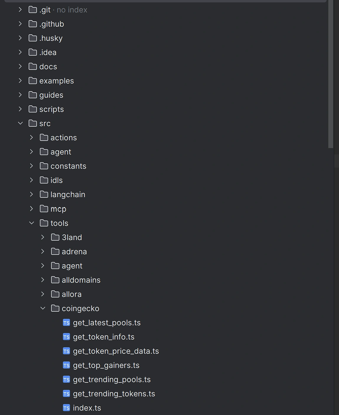 How to Customize the Solana Agent Kit by SendAI | CoinGecko API