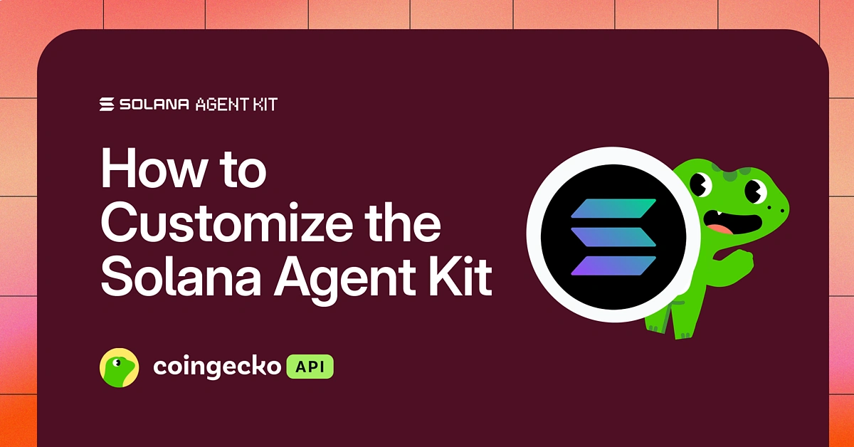 How to Customize the Solana Agent Kit by SendAI | CoinGecko API