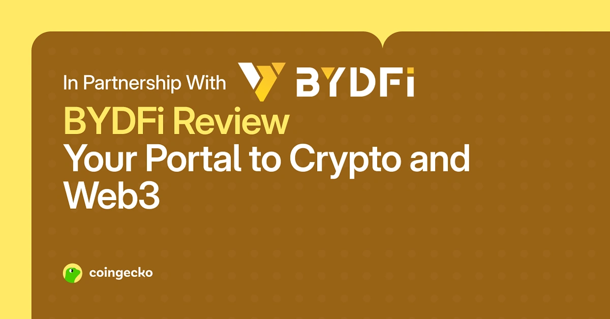 BYDFi Review: Your Portal to Crypto and Web3 | CoinGecko