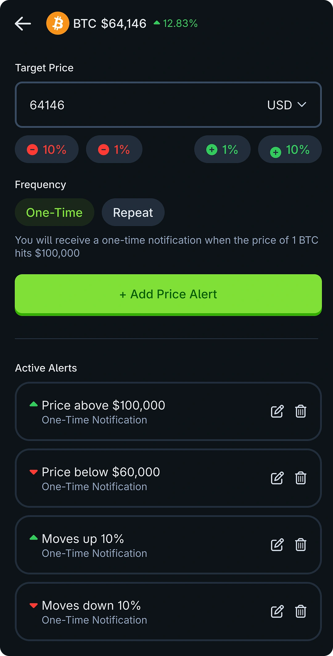 How to Set Crypto Price Alerts and Track Your Portfolio | CoinGecko