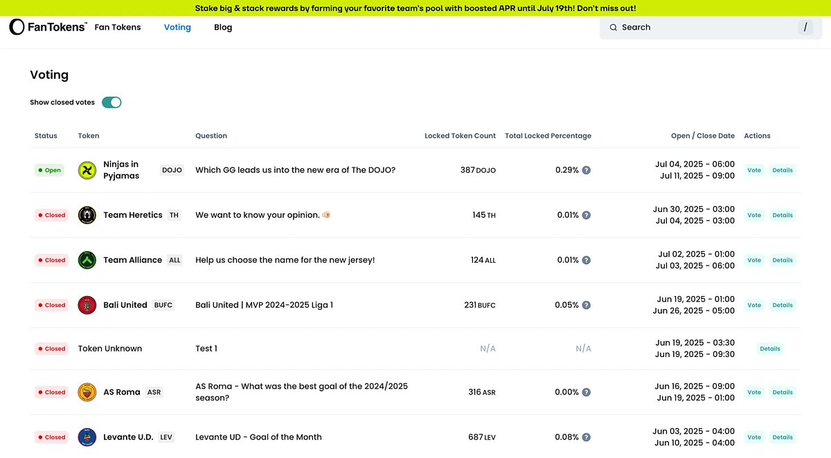 How Fan Tokens Tracks Real-Time Fan Token Data Across Chains ...