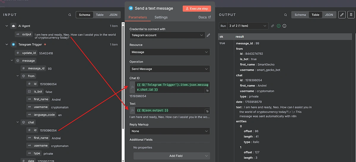 How to Build an AI Crypto Research Telegram Bot (No Code) | CoinGecko API