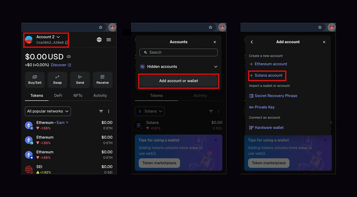 How to Add Solana to MetaMask | CoinGecko