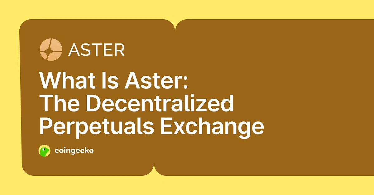What Is Aster (ASTER)? | CoinGecko
