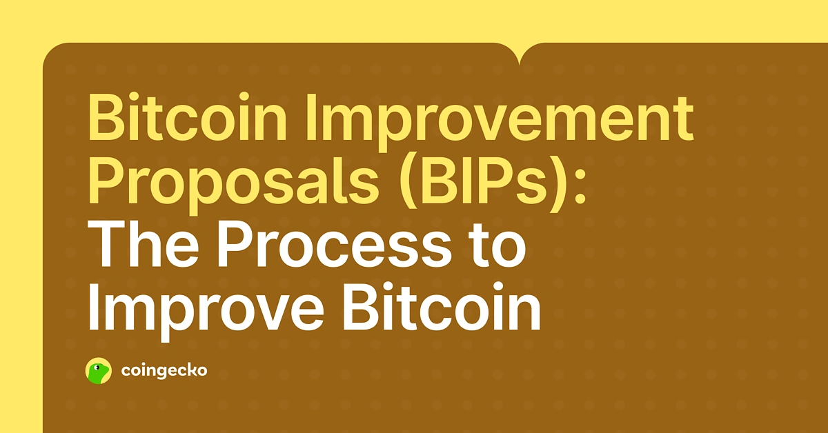 The Future of Bitcoin: What Is a Bitcoin Improvement Proposal (BIP ...