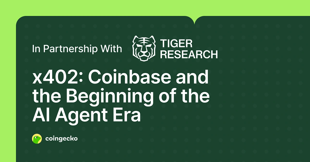 x402: Coinbase and the Beginning of the AI Agent Era | CoinGecko