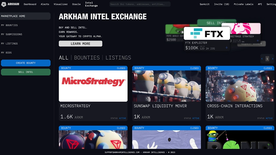 What Is Arkham Intelligence and How to Use It? | CoinGecko