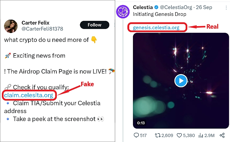 Airdrop Scams in Crypto and How to Avoid Them | CoinGecko