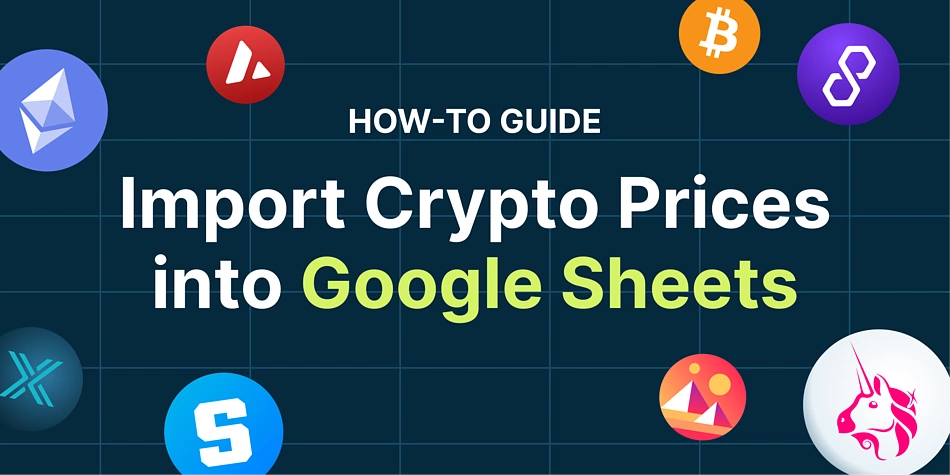 How to Import Crypto Prices in Google Sheets (With Examples) | CoinGecko API