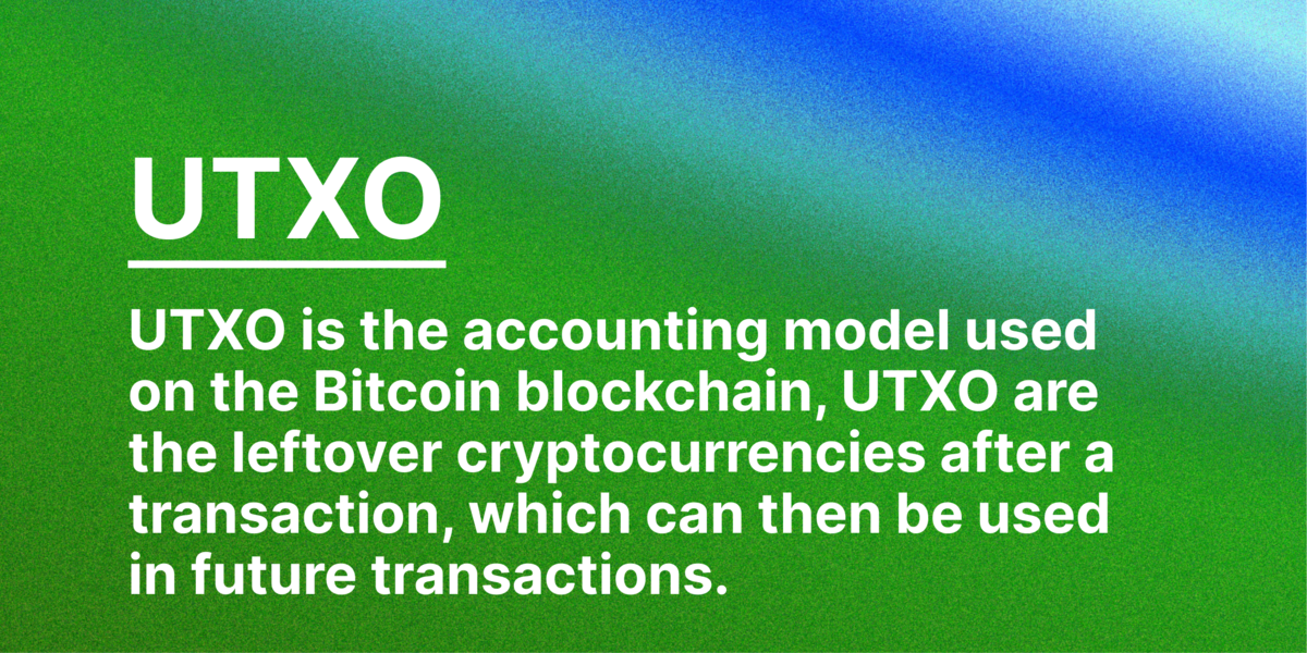 What The Unspent Transaction Output Utxo Model Is And How Its Used In Bitcoin