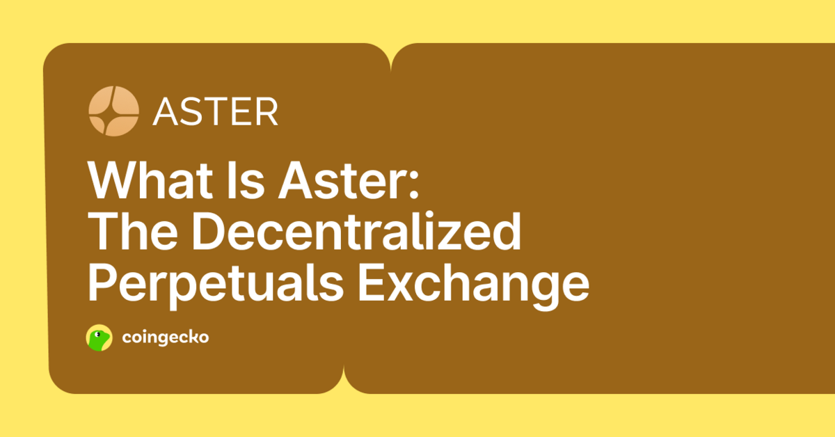 What Is Aster (ASTER)? | CoinGecko