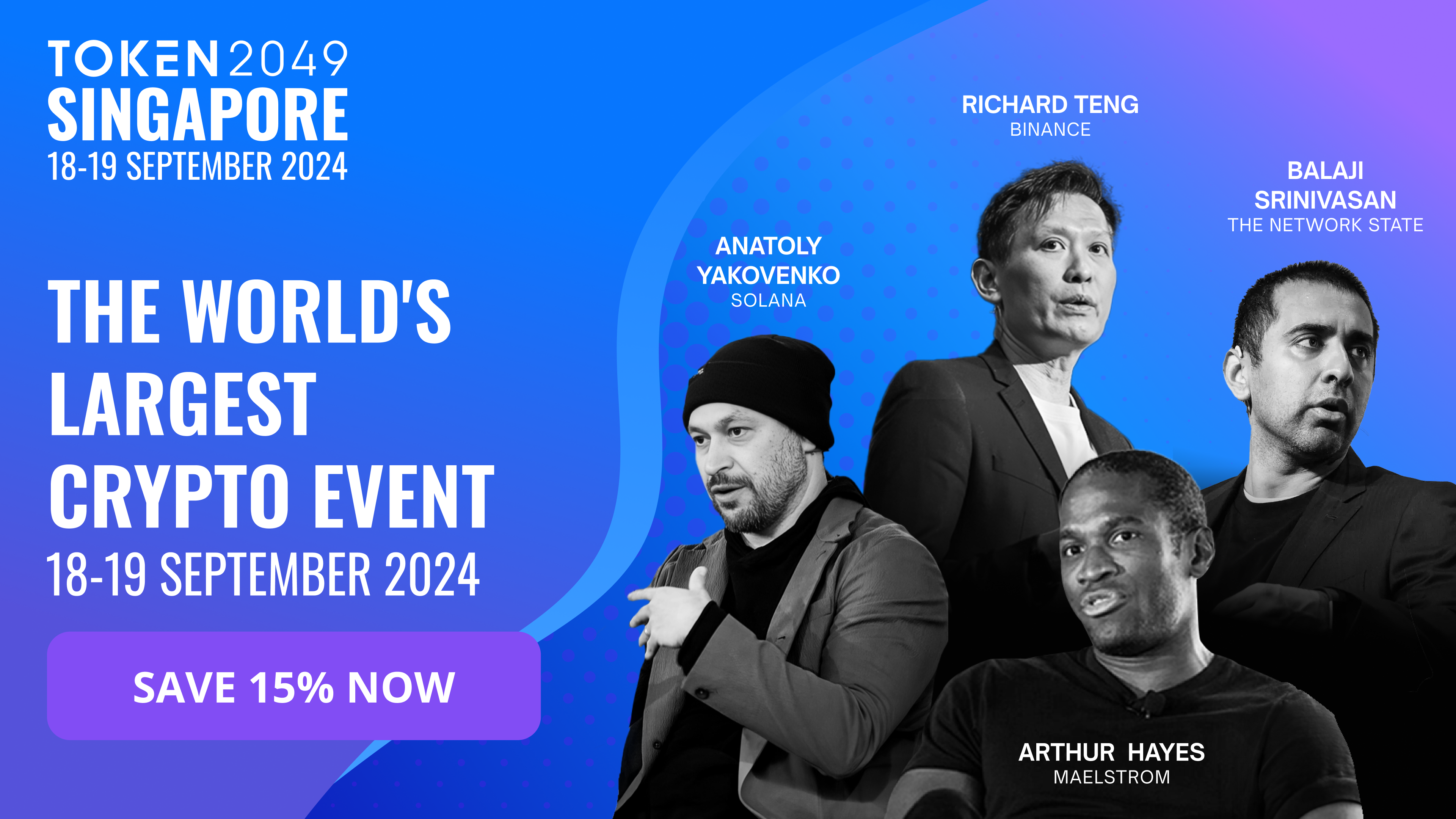 15% Off TOKEN2049 Singapore Ticket: The World's Largest Crypto Event ...